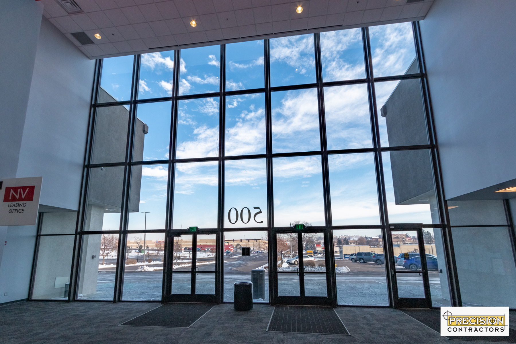 North Valley Tech Center Entrance - Precision Contractors